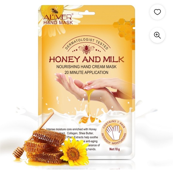 aliver | Skincare | 3 New One Honey Milk Hand Cream Mask | Poshmark